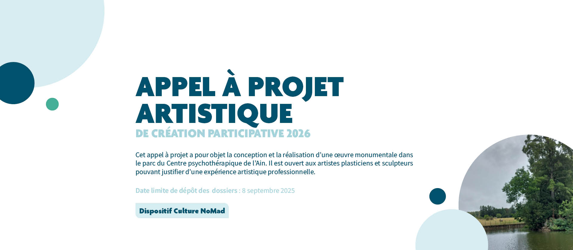 APPEL À PROJET ARTISTIQUE “CHEMIN DES ARTS #3” – cpa01